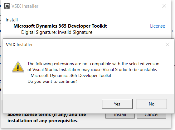 Install Dynamics 365 Developer Toolkit for Visual Studio 2017 and 2019 | Dynamics Chronicles